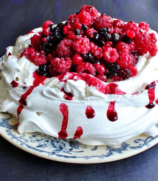 Pavlova aux fruits rouges : Il était une fois la pâtisserie