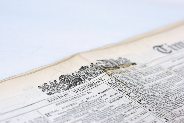 Becky Bedbug: Victorian Newspaper with Historic Newspapers