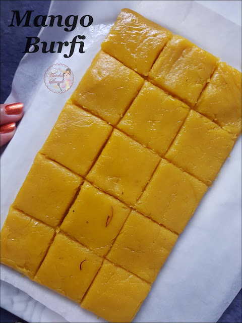 Mango Burfi | How to Make Perfect Mango Burfi | Aam Ki Barfi | आंबा ...