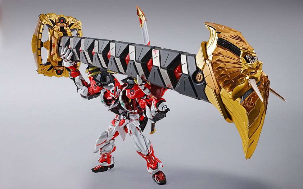 METAL BUILD 1/100 Gundam Astray Red Frame Powered Red & 150 Gerbera ...
