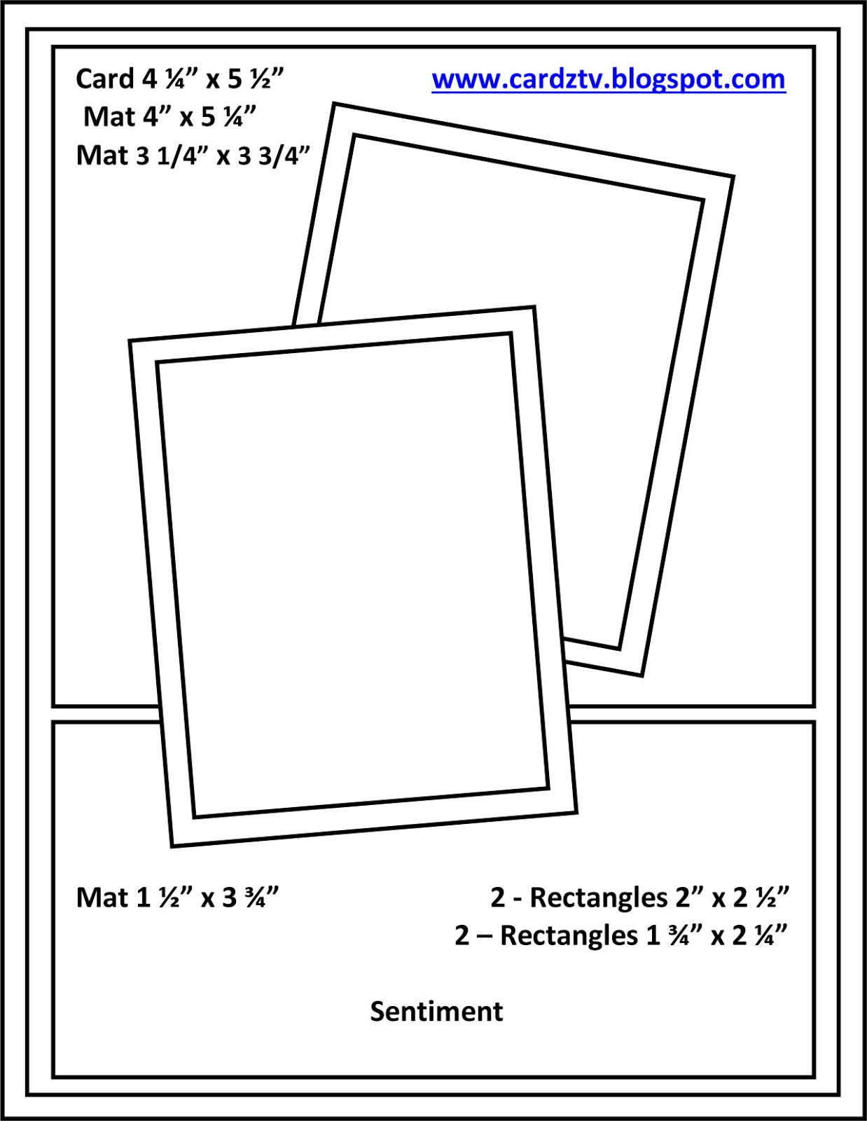 CARDZ TV: CARDZ TV CARD KIT & KABOODLE SKETCH SEVEN