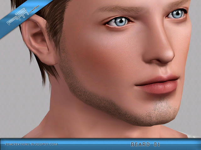 entertainment world: My Sims 3 Blog: New Facial Hair by ReMaron