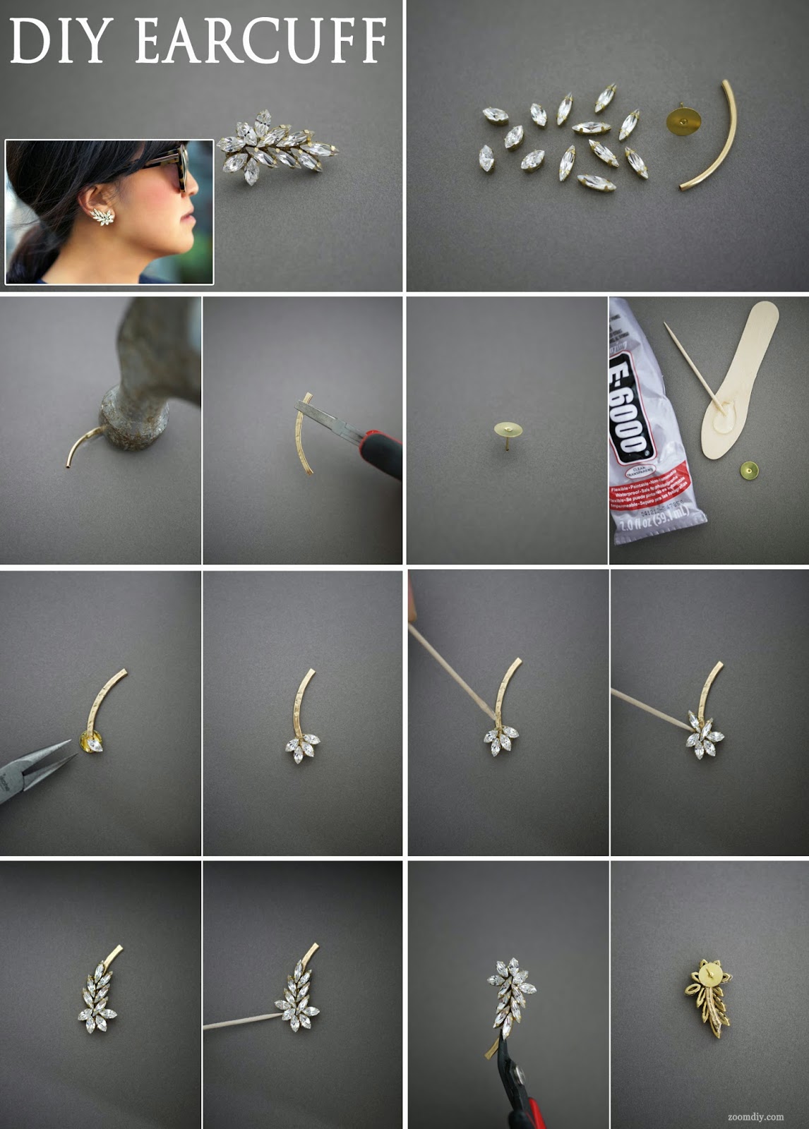 10 Extremely Unique Pieces Of DIY Earcuffs - ABCDiy