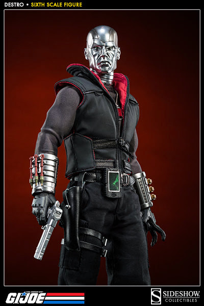 toyhaven: Incoming: Sideshow Collectibles 1/6th scale COBRA Destro 12 ...
