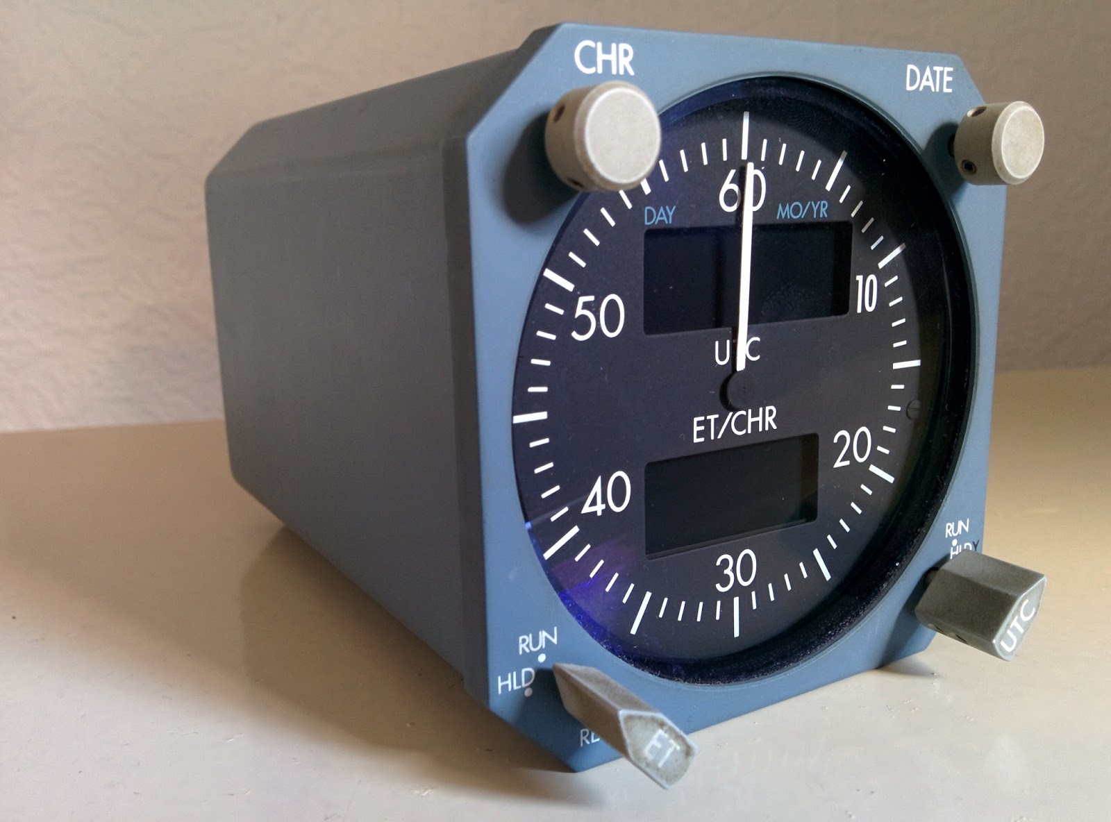 Boeing 737-300 Flight Deck Sim : Digital Chronometer