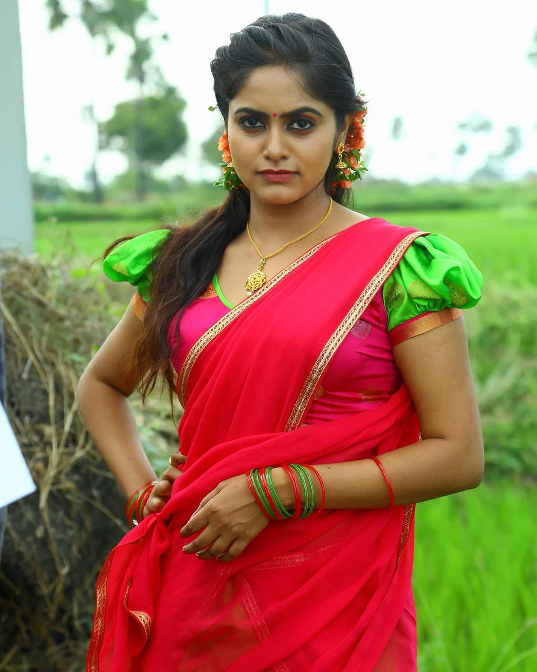 Pragya Nayan Saree Photos