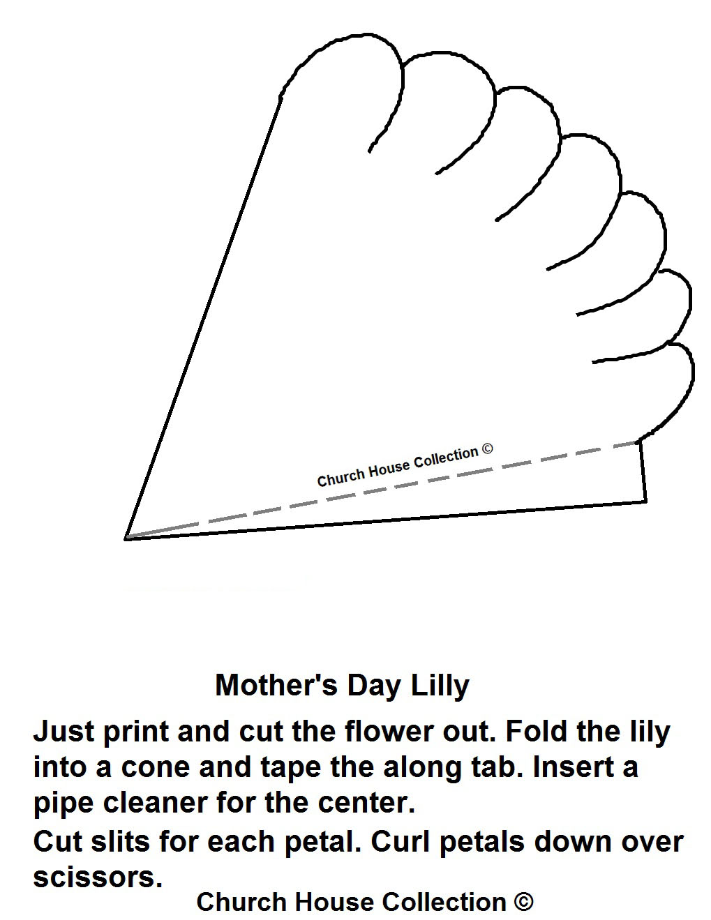 Church House Collection Blog: Mother's Day Lily Craft