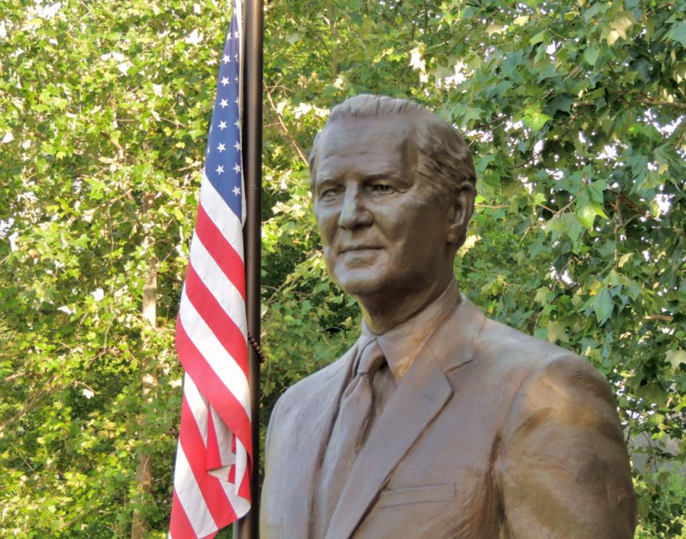 Houston in Pics: James Baker Commemoration at Downtown Houston Park