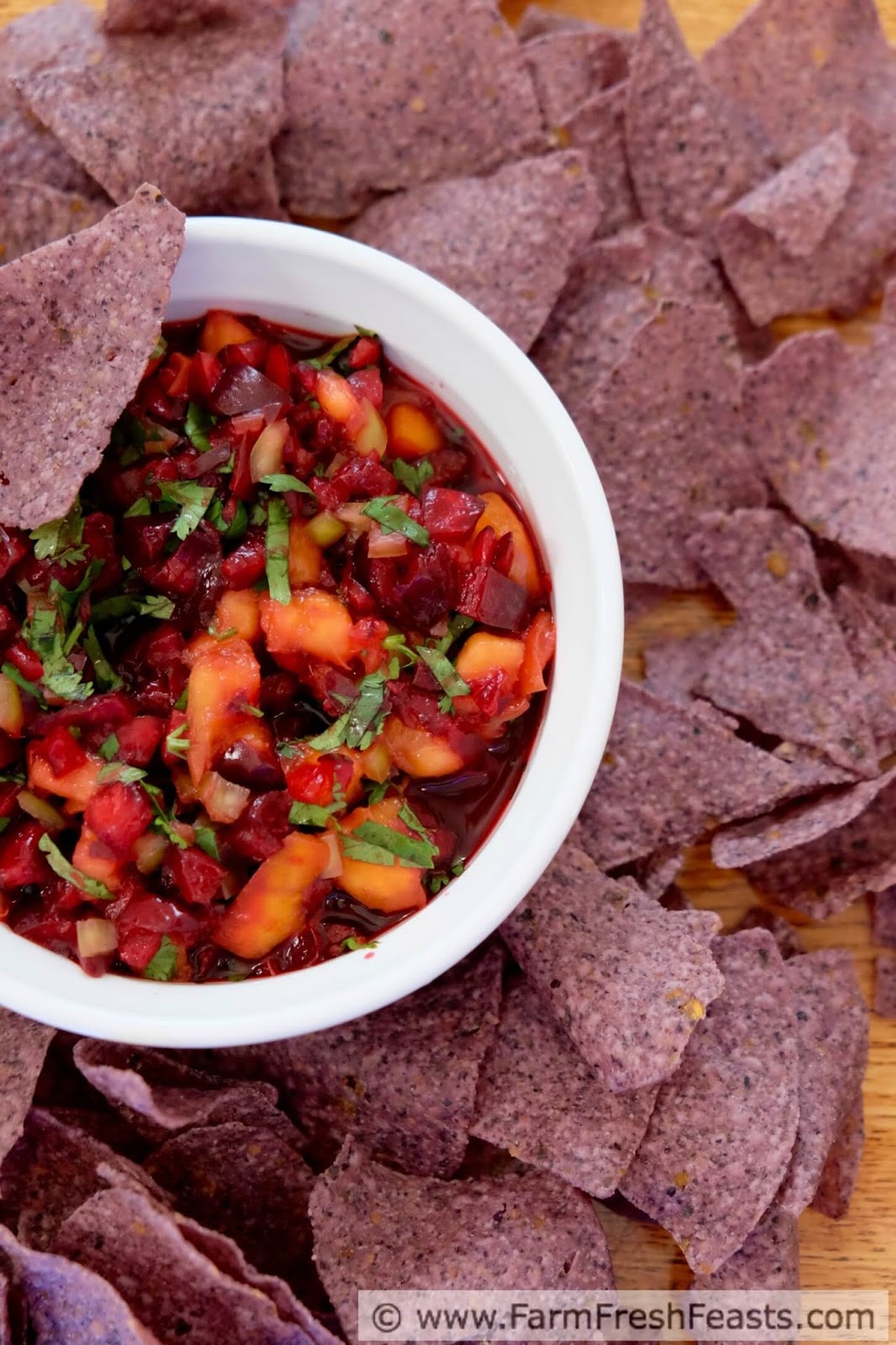 Farm Fresh Feasts: Cherry Peach Salsa