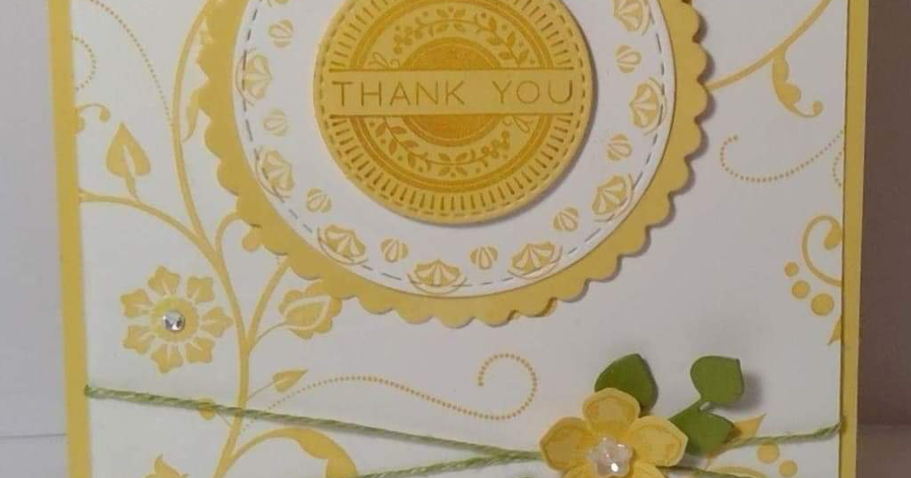 Cotswold Crafter: Pretty Yellow Challenge Card