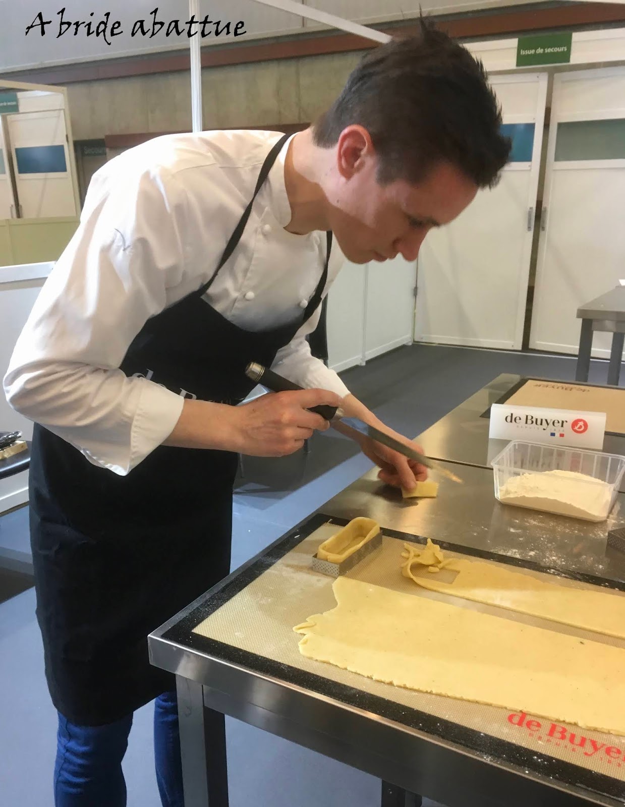 A bride abattue: Le salon de la pâtisserie chez De Buyer avec Alexandre ...