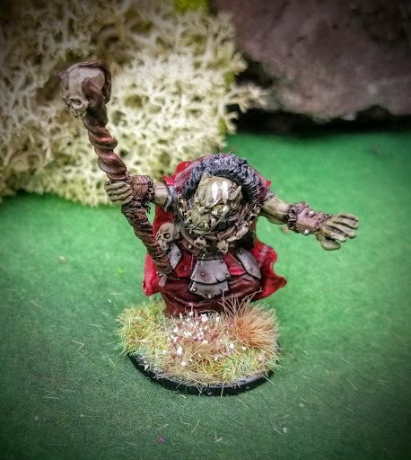 Bloodbeard's Garage: Oathmark: Orc Linebreakers and Spellcaster