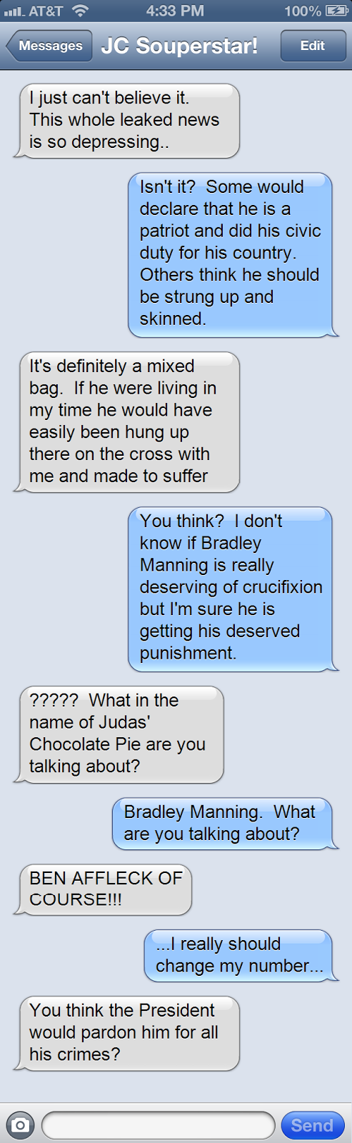 Texting with Jesus...part 38