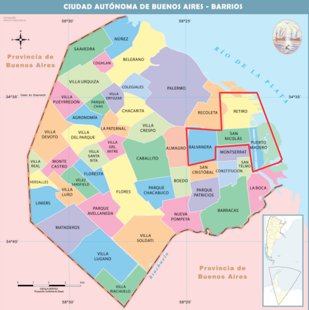 Curioseandando: Paseos por Buenos Aires: Retiro, San Nicolás y ...