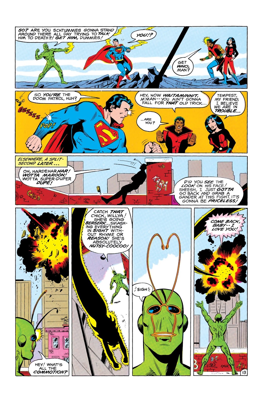 The Dork Review: Ambush Bug VS Superman