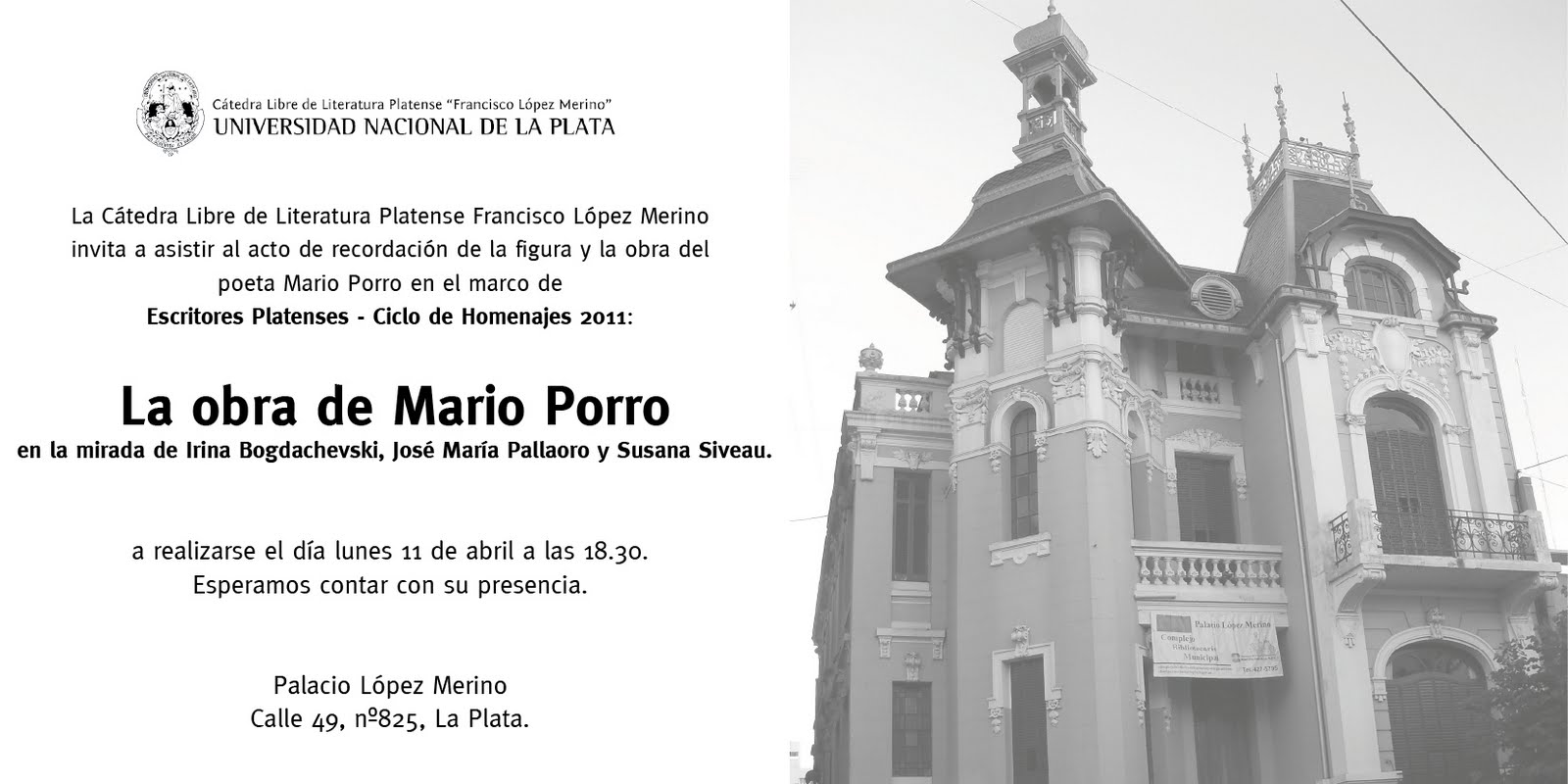 Los ojos / José María Pallaoro: La obra de Mario Porro en la mirada de ...