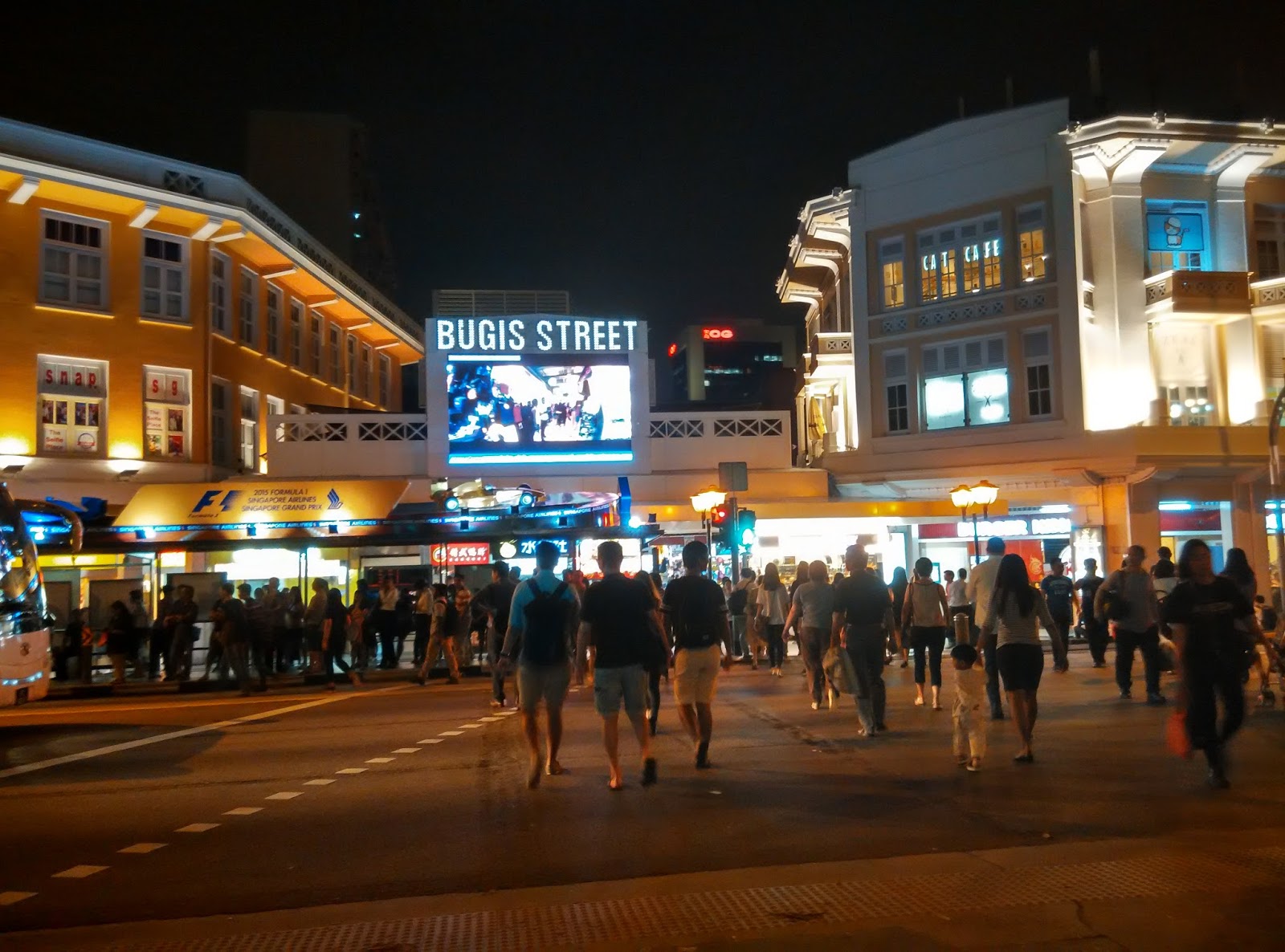 Our Journey : Singapore Bugis MRT - Bugis Street Bugis Junction Mall