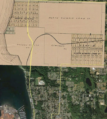 Where would have the Northern Pacific met Budd Inlet? – Olympia Time