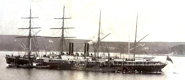 Art Treasures of Kinloch Castle: S.S. AUSTRAL SINKING & RAISING OF THE ...