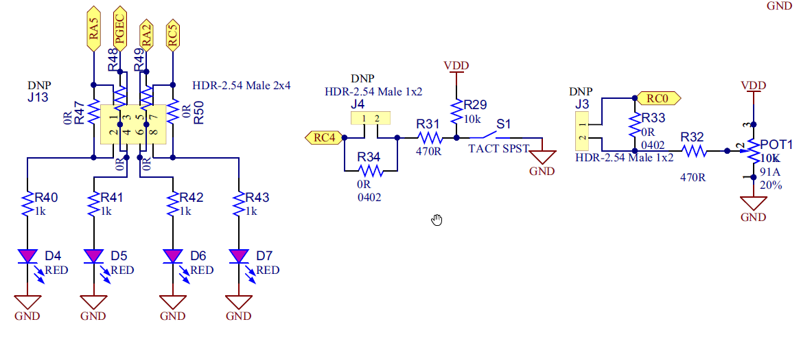 ADC is easy with PIC16F1619