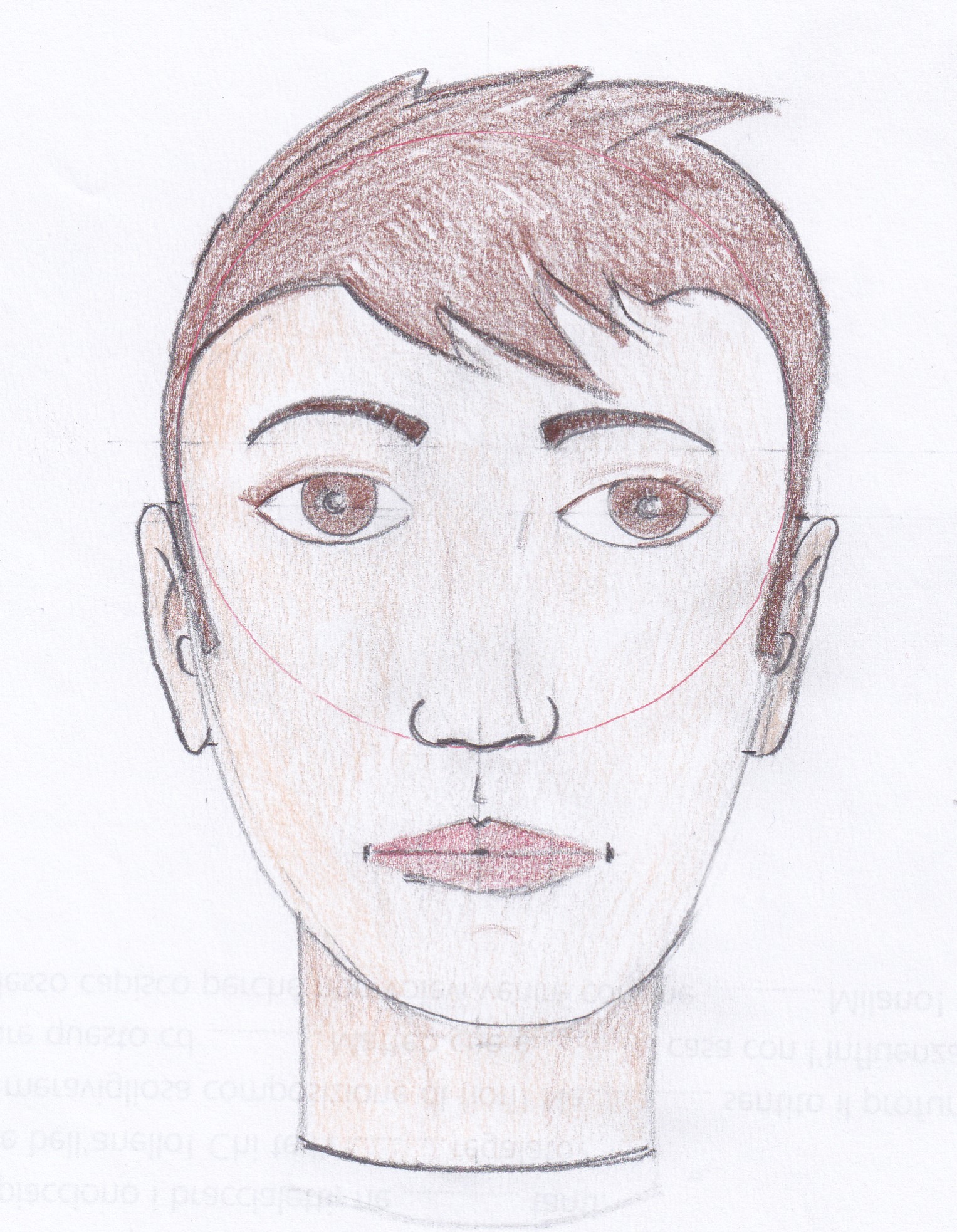 Il blog della maestra Roberta: DISEGNARE UN VOLTO FRONTALE