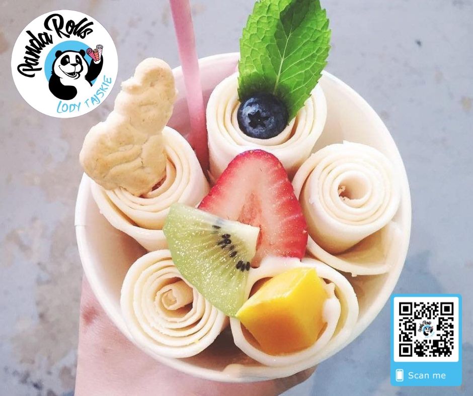 Lodziarnia Panda Rolls - lody tajskie Władysławowo
