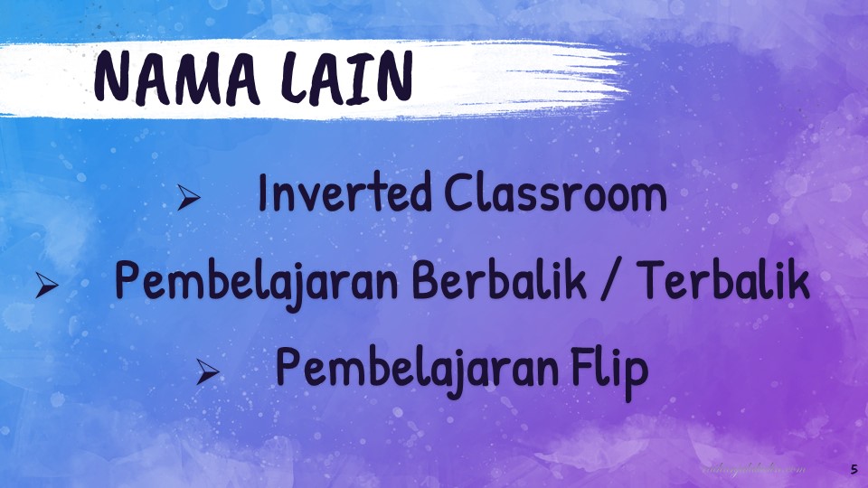 Contoh Aktiviti Flipped Classroom - SkylataroMarsh