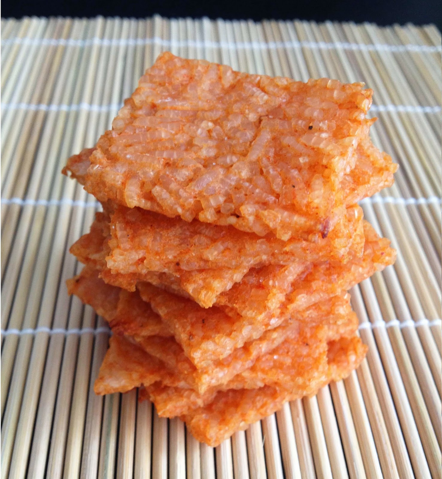 Bublubcoco: Oven- Baked Korean Rice Crackers