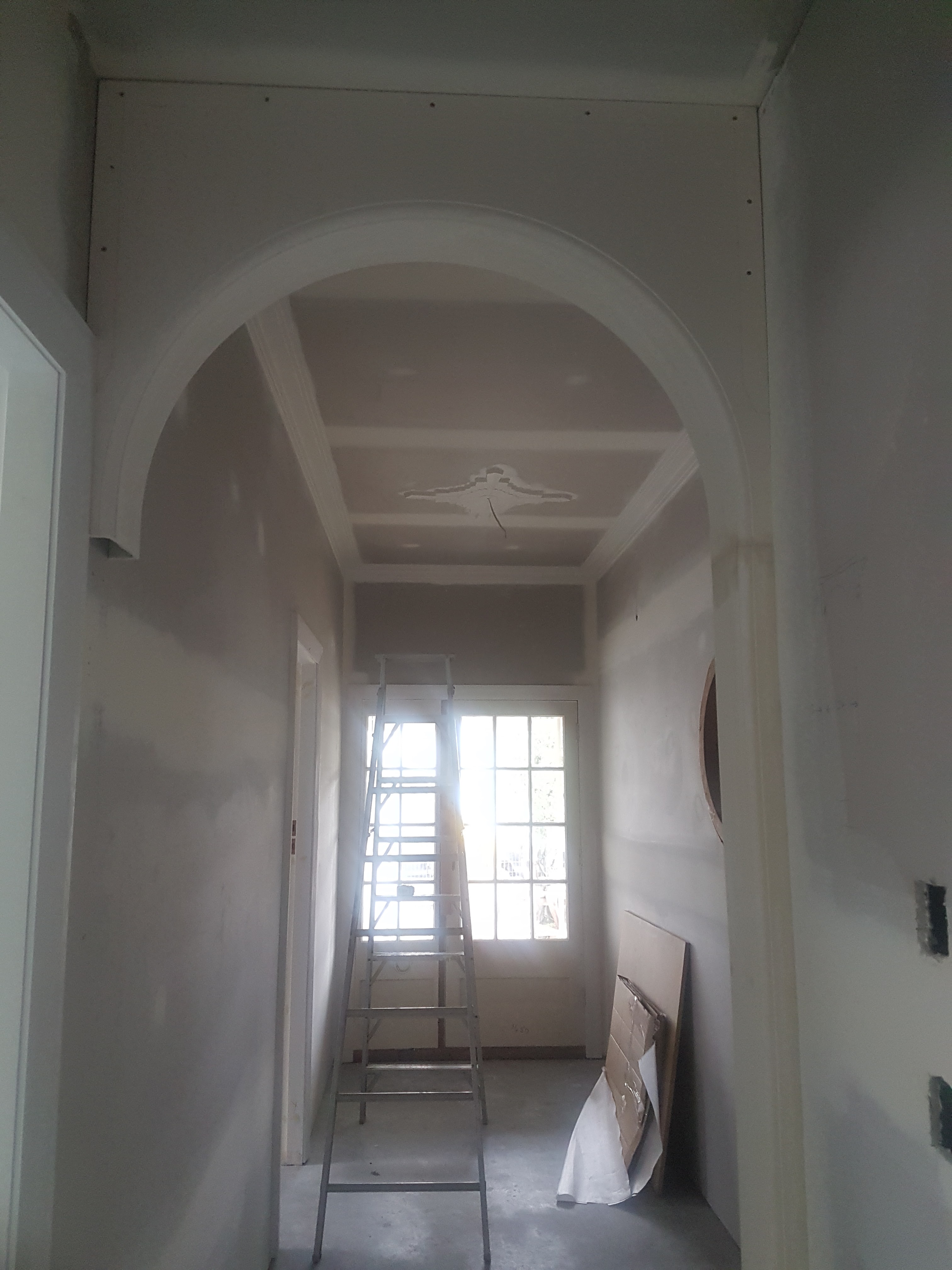 Diary of a House: The Plaster Art Arch