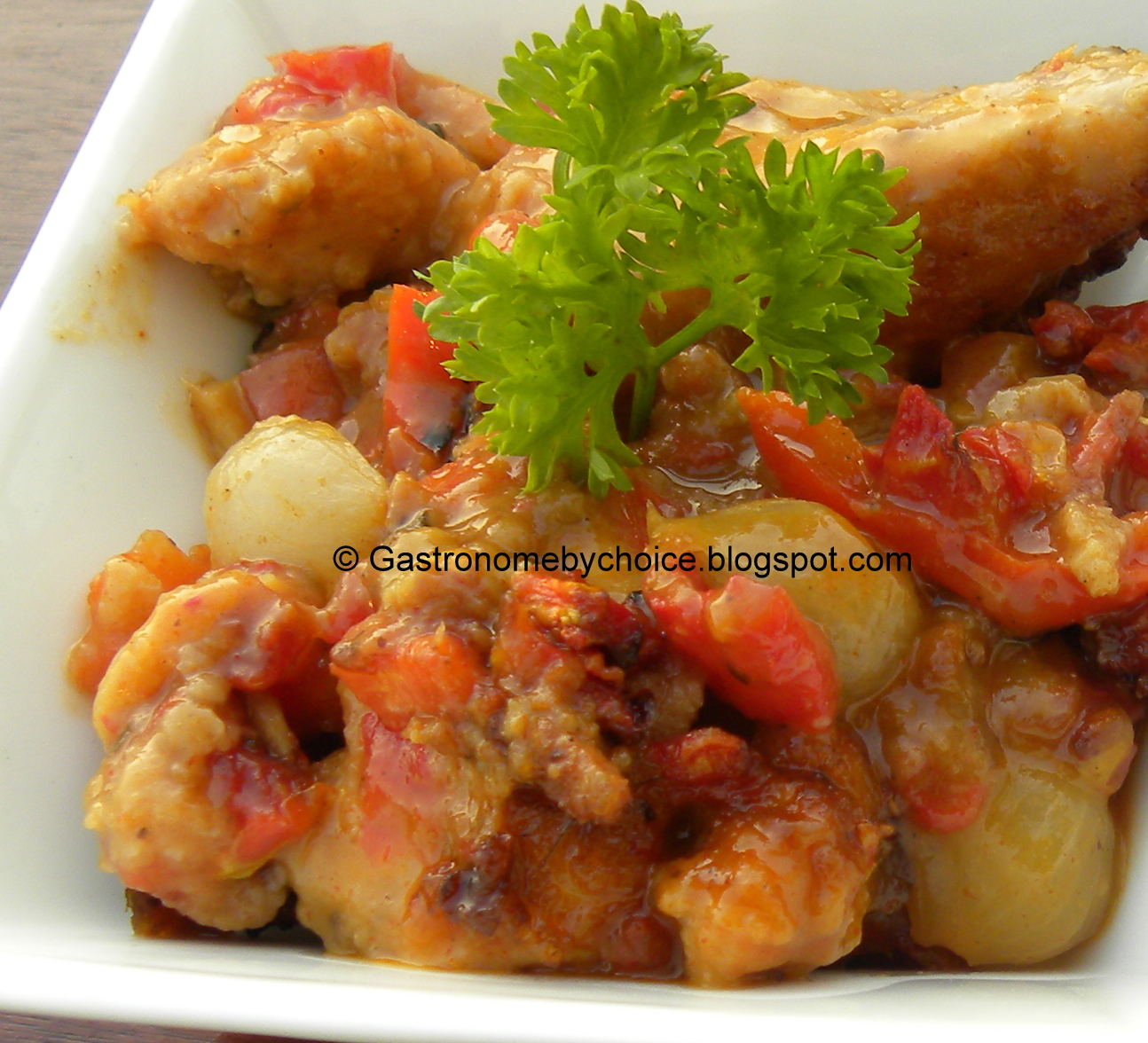 Frango Na Pucara - Portuguese Chicken in a Pot ~ Gastronome By Choice