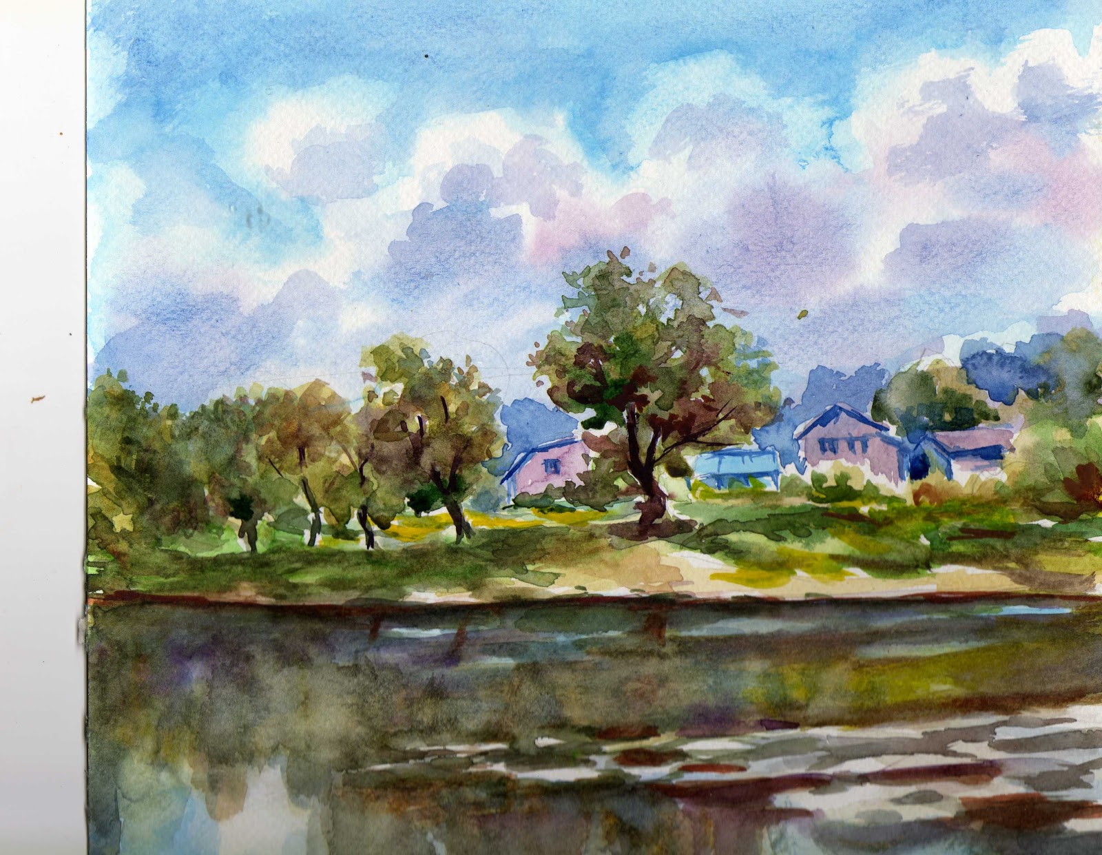 Akwarele krajobrazu: Akwarele-Galeria