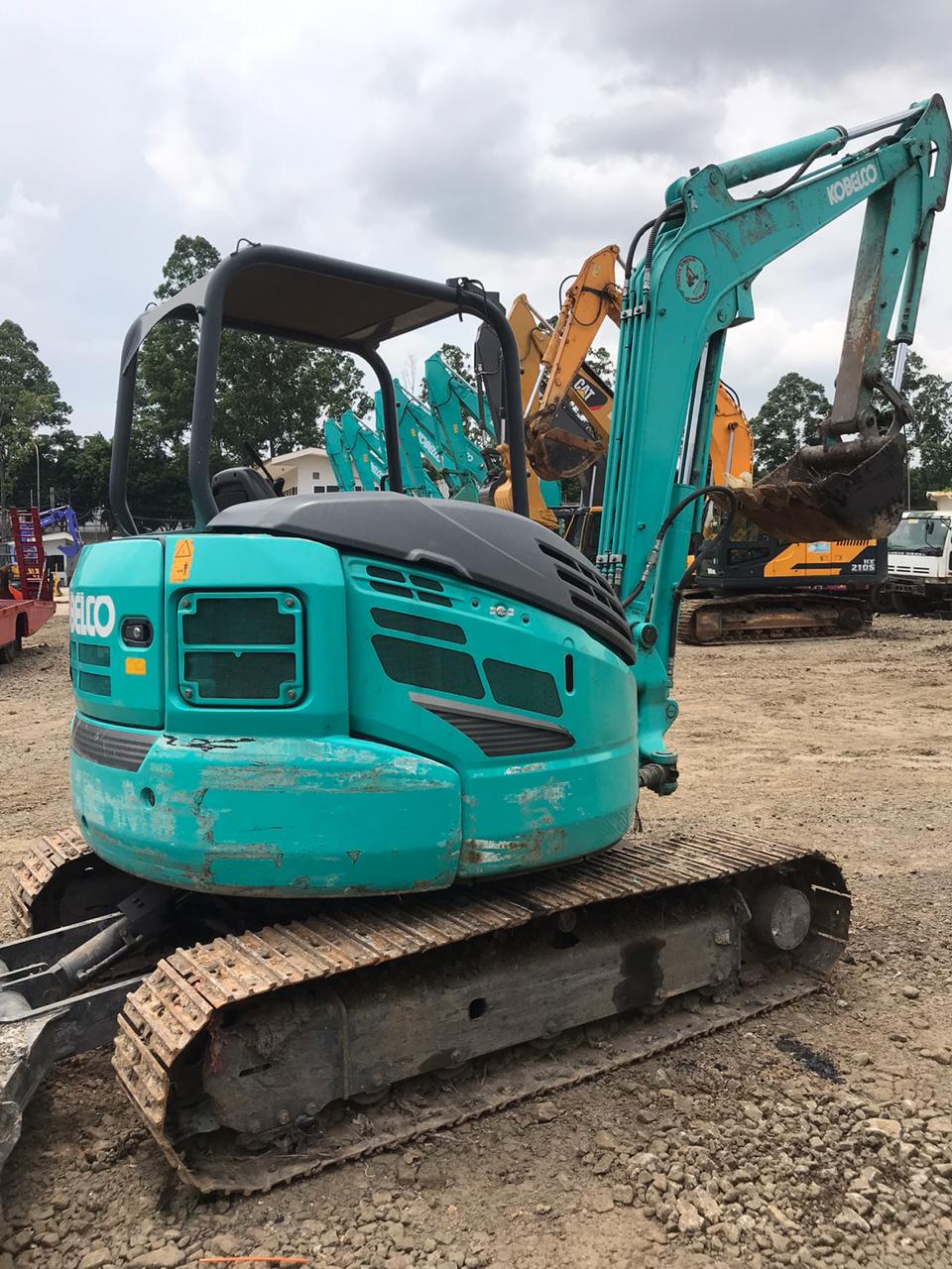 Pusat Jual Beli Alat Berat Bekas Terlengkap: Excavator Mini Kobelco SK50P-6 Tahun 2019 HM 1600 ...