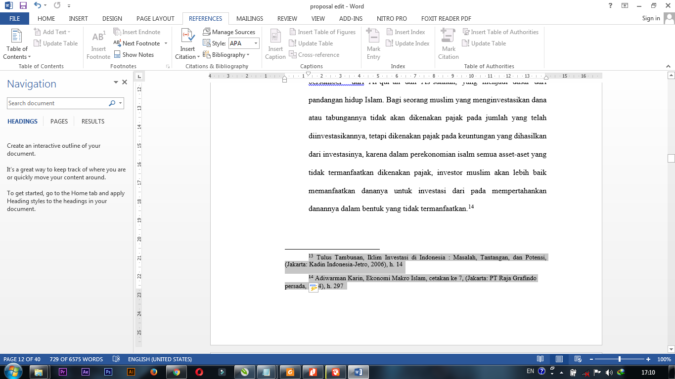 Tips cara menulis daftar pustaka dari Footnote - Makalahku