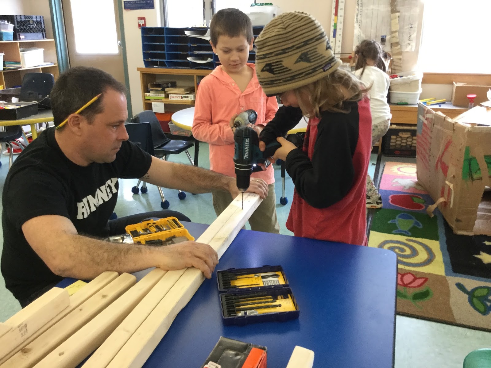 Our First and Second Grade Class: April 2018