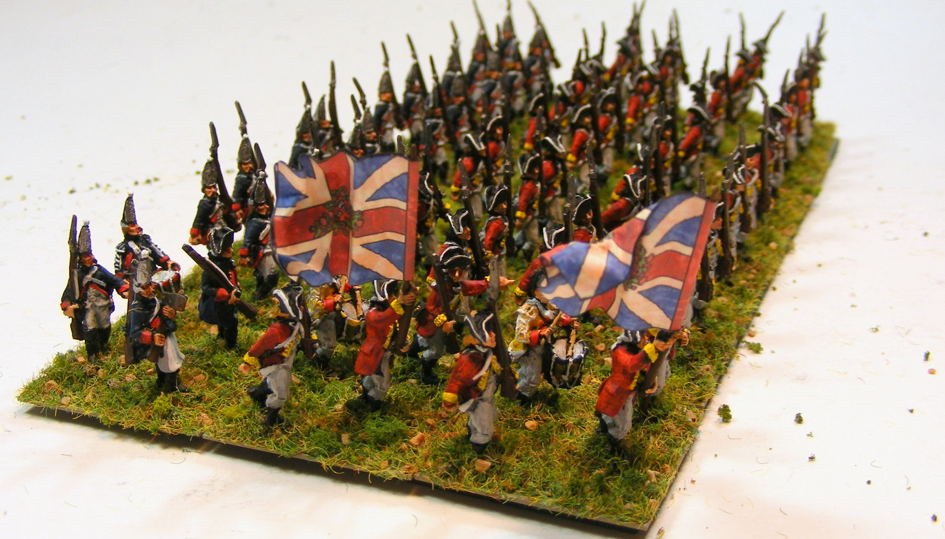Evil Bob's Miniature Painting: 15mm AWI British and Patriot Line Infantry