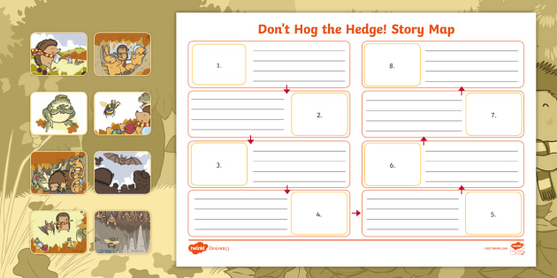 Year 1: Wednesday 6th May - Story Map