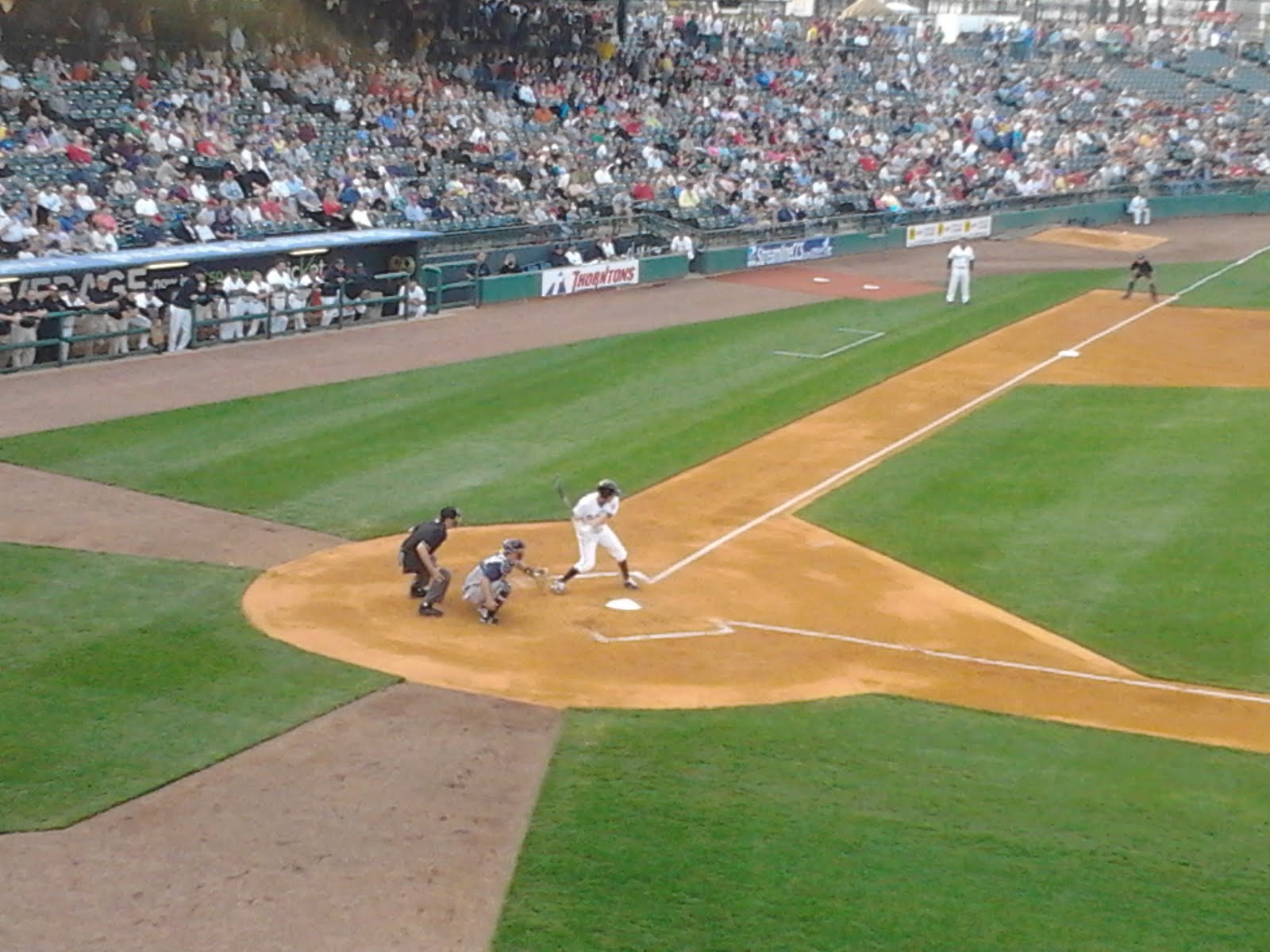 The Baseball Enthusiast: 4/7/11 Toledo Mud Hens 11, Louisville Bats 6