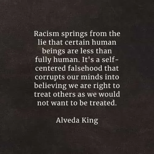 42 Racism quotes that'll help you realize the right thing