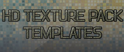HD Texture Pack Templates x512, x256, x128, x64, x32, x16, x8 ...