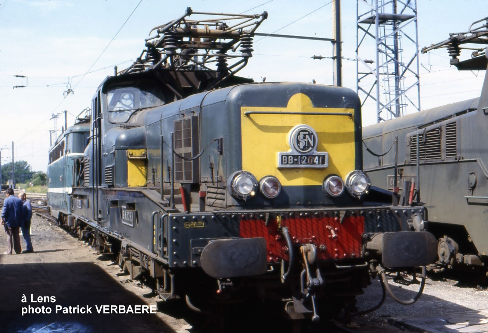 LA PASSION DU TRAIN: Les Archives du 08-01-2020 : BB 12000 à Lens
