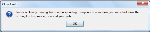 Computers And Others How To Solve Firefox Is Already Running But Is Not Responding Error