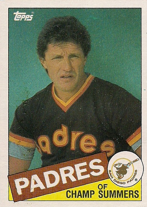 1985 Topps: #208 - Champ Summers