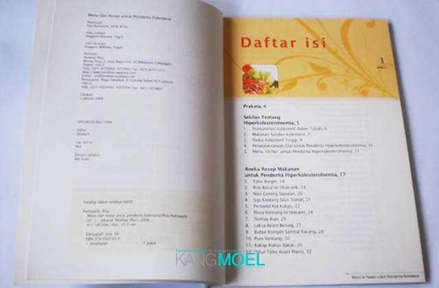 Portfolio Desain Layout Buku Menu Resep | kang-moel