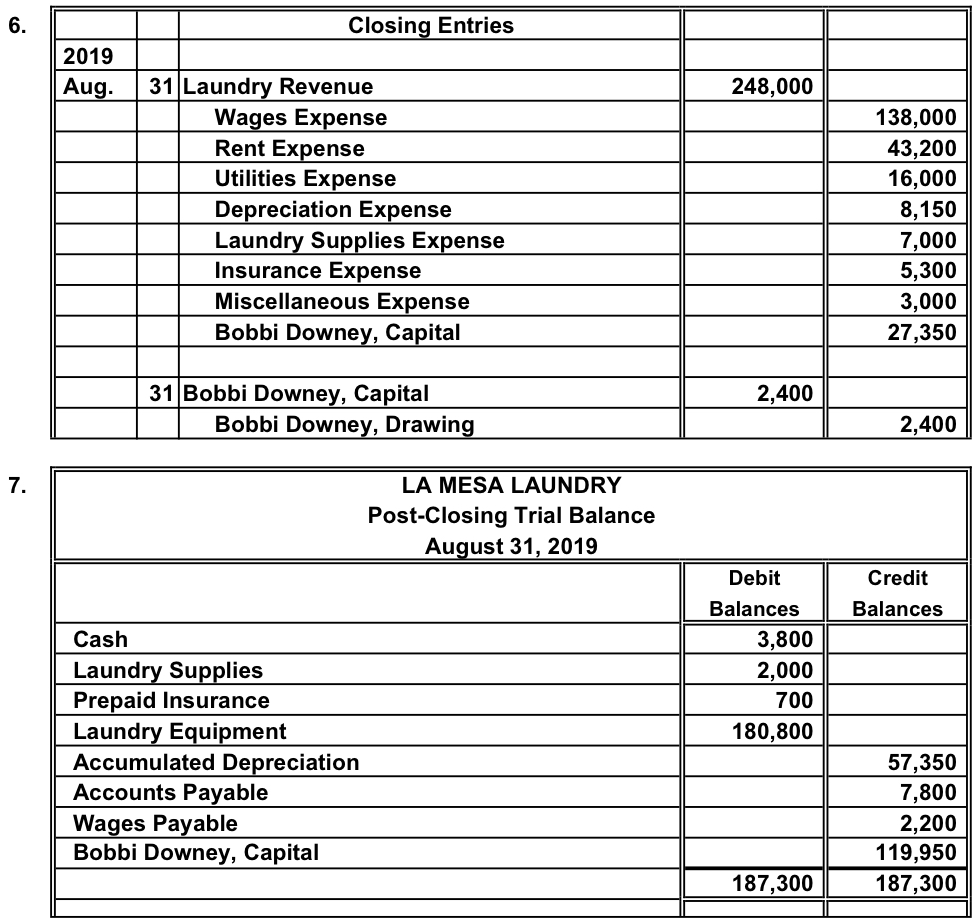 Accounting Questions and Answers: PR 4-3B T accounts, adjusting entries ...
