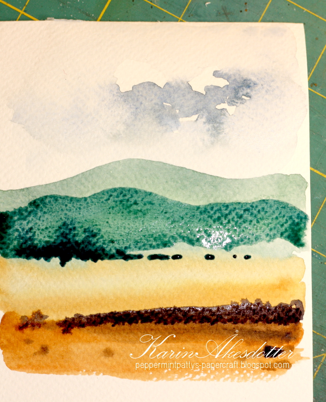 Peppermint Patty's Papercraft: Simple Watercolor card tutorial ...