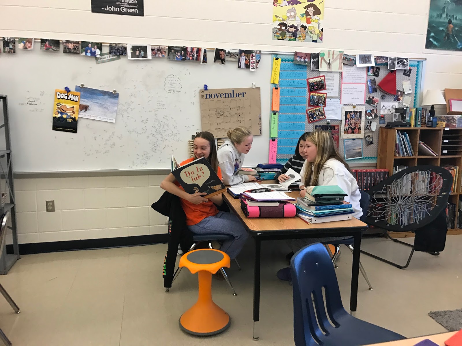 katherine sokolowski: Flexible Seating in the Middle School Classroom