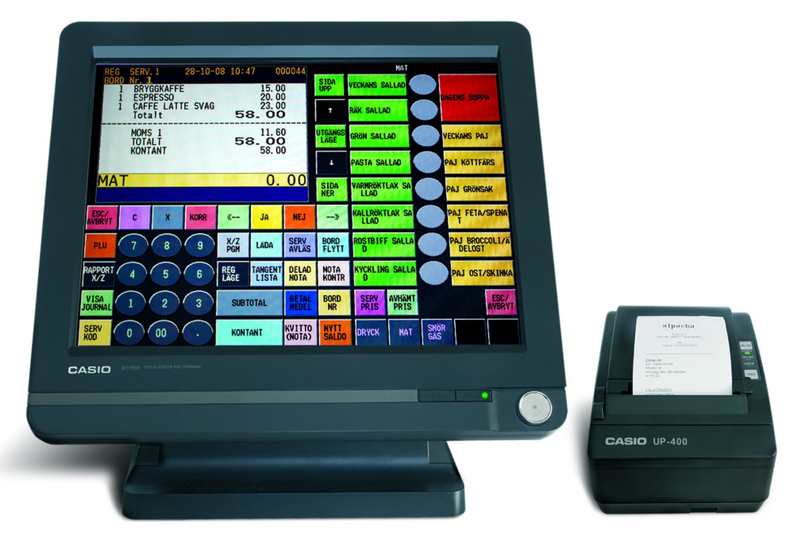 Galeri Komponen Elektronika: Electronic Cash Register CASIO BT-9100