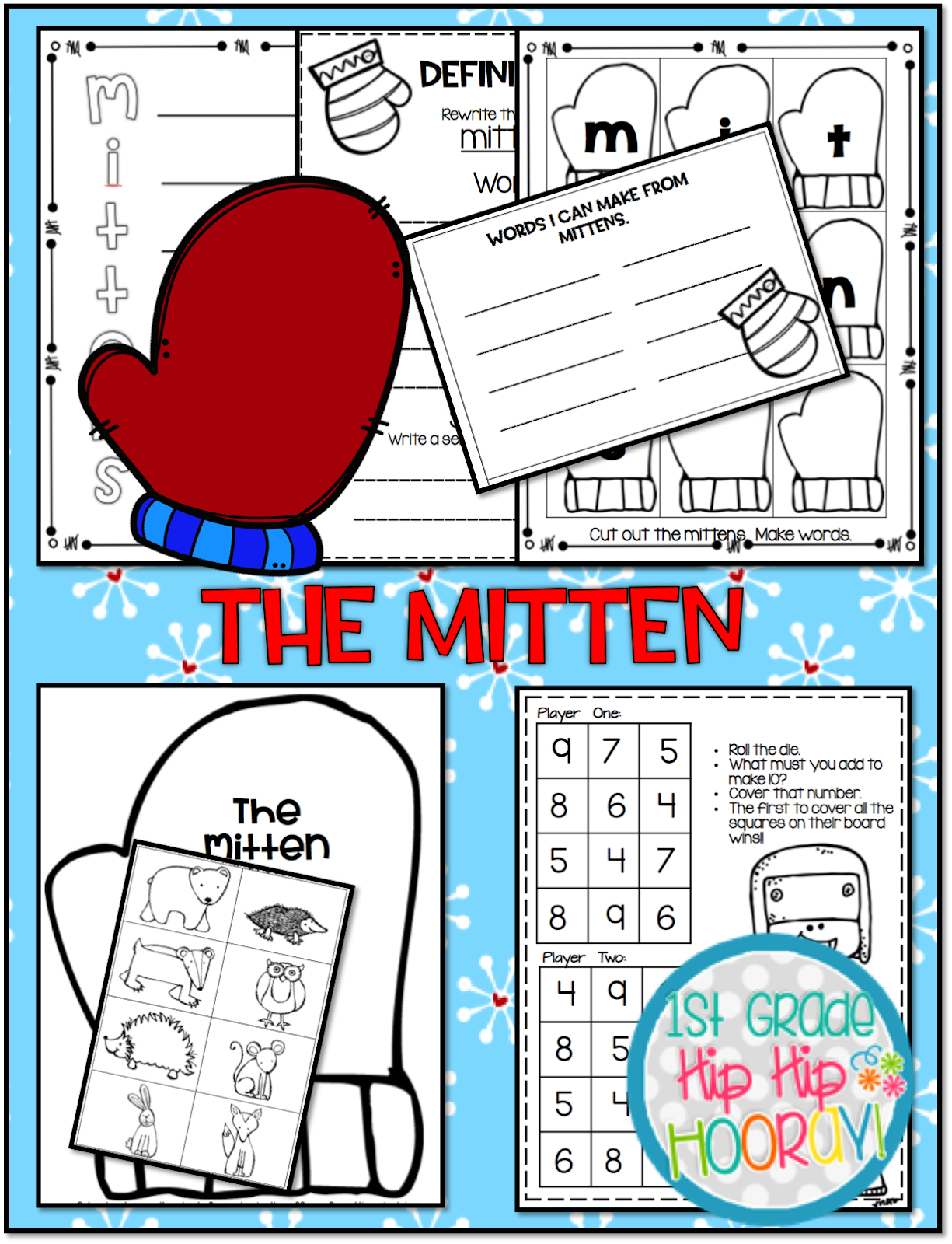 1st Grade Hip Hip Hooray!: Jan Brett's The Hat and The Mitten