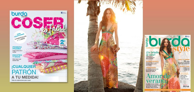 Anilegra moda para muñecas: Revista de patrones BURDA style del mes de Mayo ,y libro COSER ES ...