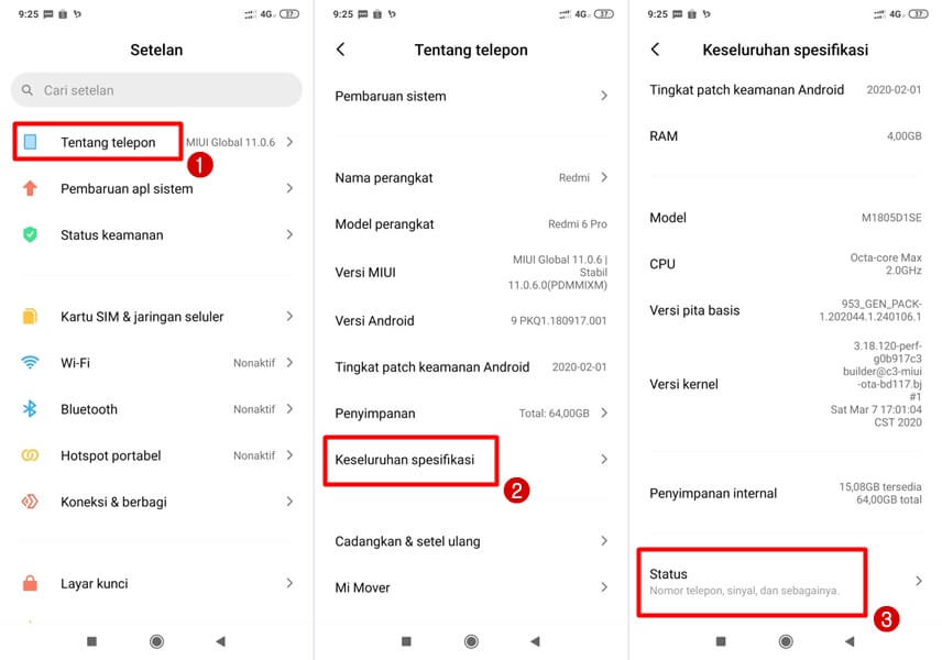 Cara Cek IMEI HP dengan Kode Dial Mudah Sekali - Menit info